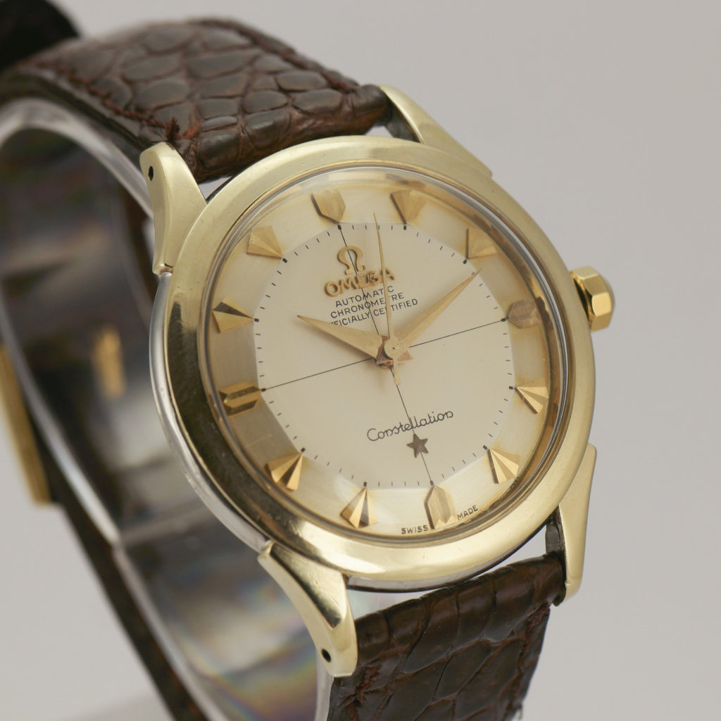 Vintage Omega Constellation Pie Pan Arrow head index | Marcels Watch