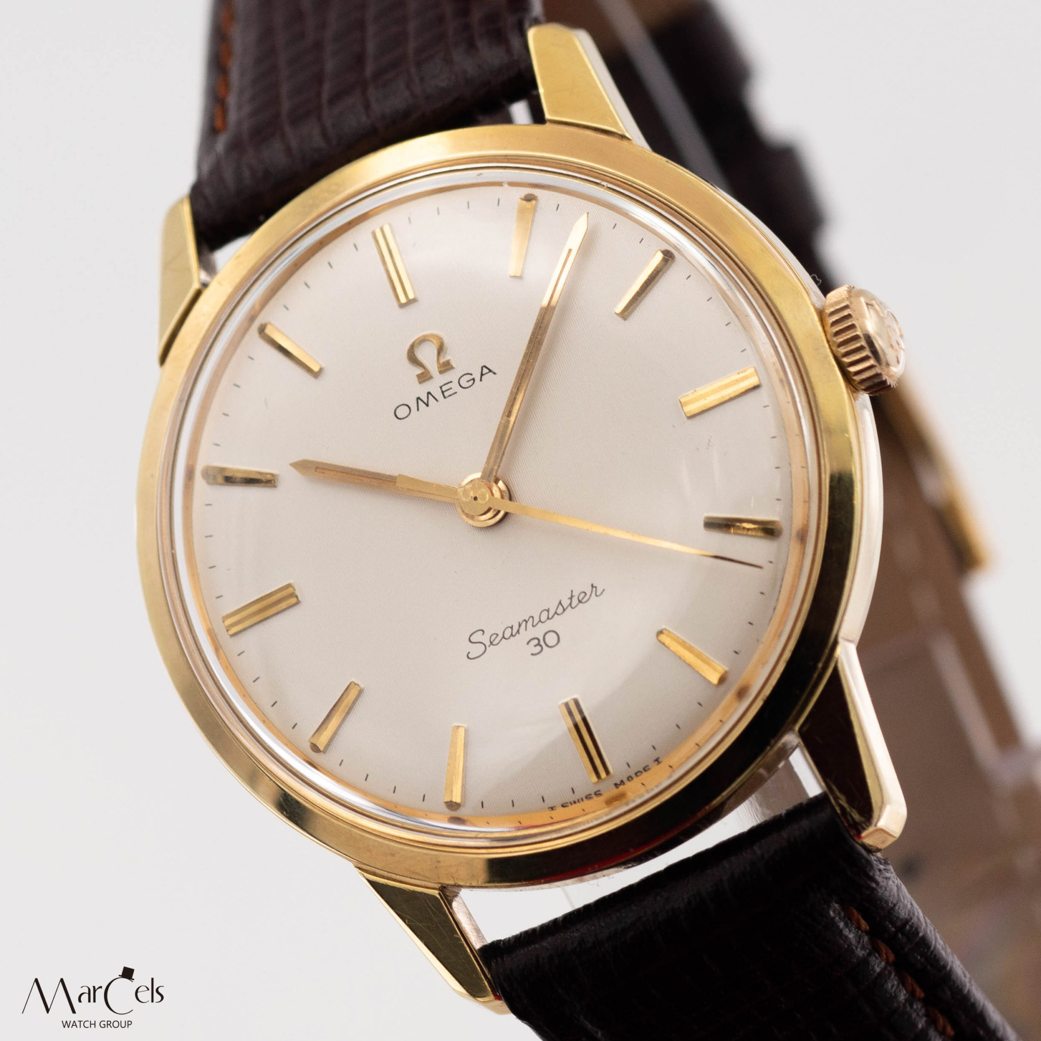 Vintage Omega Seamaster 30, guilloché dial, 1963 | Marcels Watch