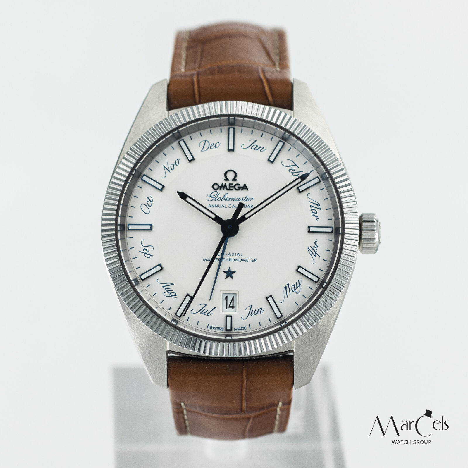 Omega Constellation Globemaster Pie Pan, Annual calandar, Co-Axial ...