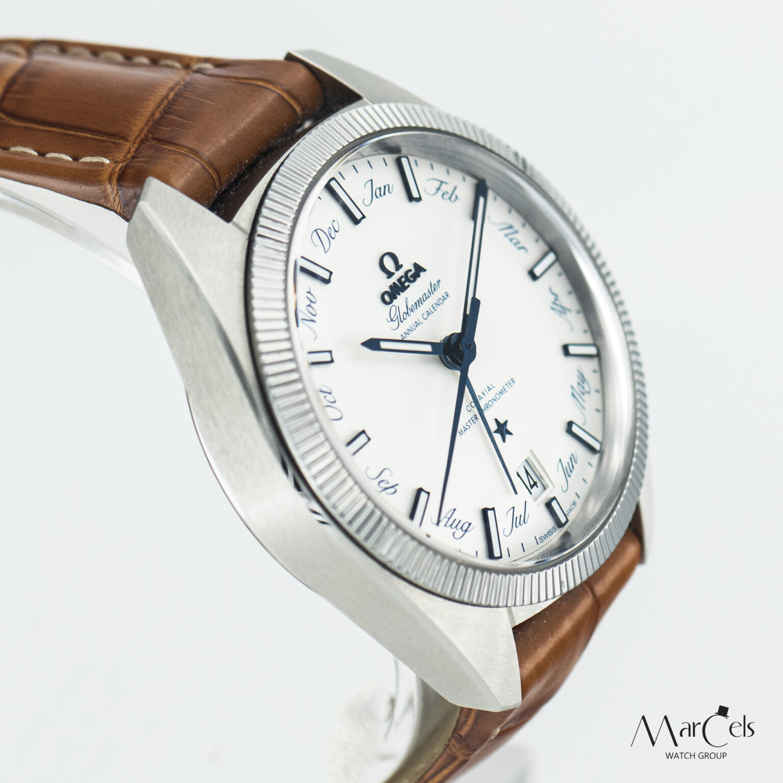 Omega Constellation Globemaster Pie Pan, Annual calandar, Co-Axial ...