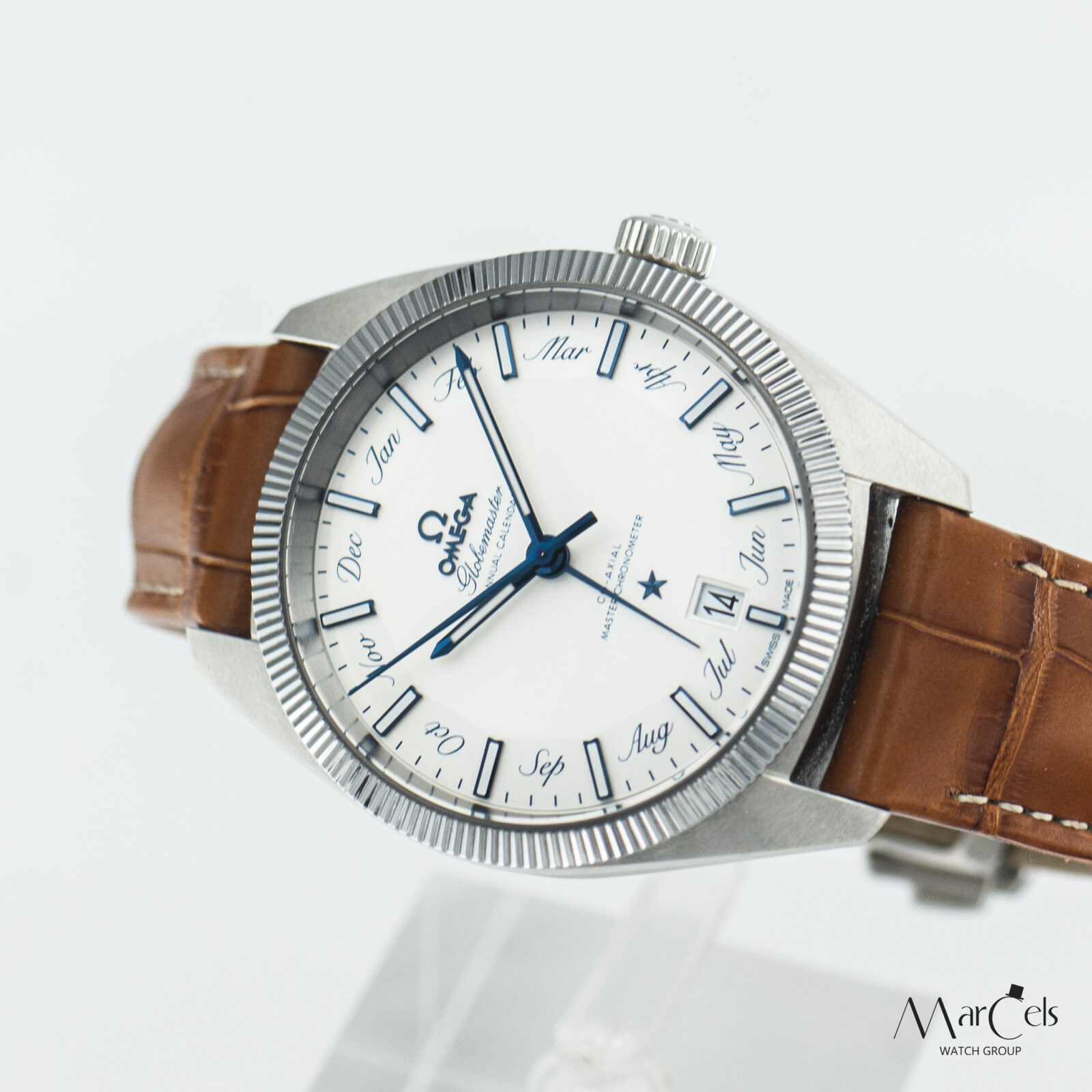 Omega Constellation Globemaster Pie Pan, Annual calandar, Co-Axial ...