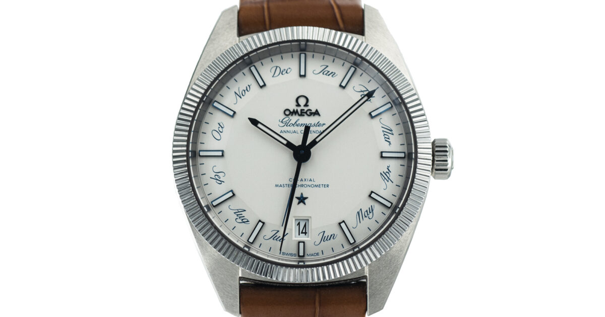 Omega Constellation Globemaster Pie Pan, Annual calandar, Co-Axial ...