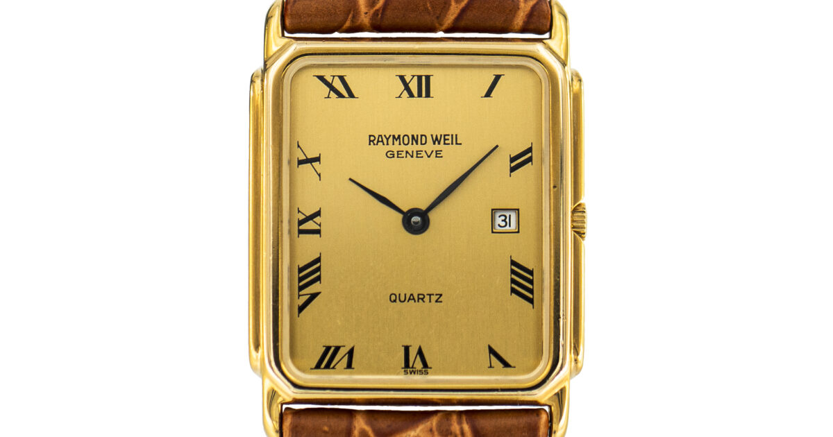 Vintage Raymond Weil “Tank”, 1990:s | Marcels Watch