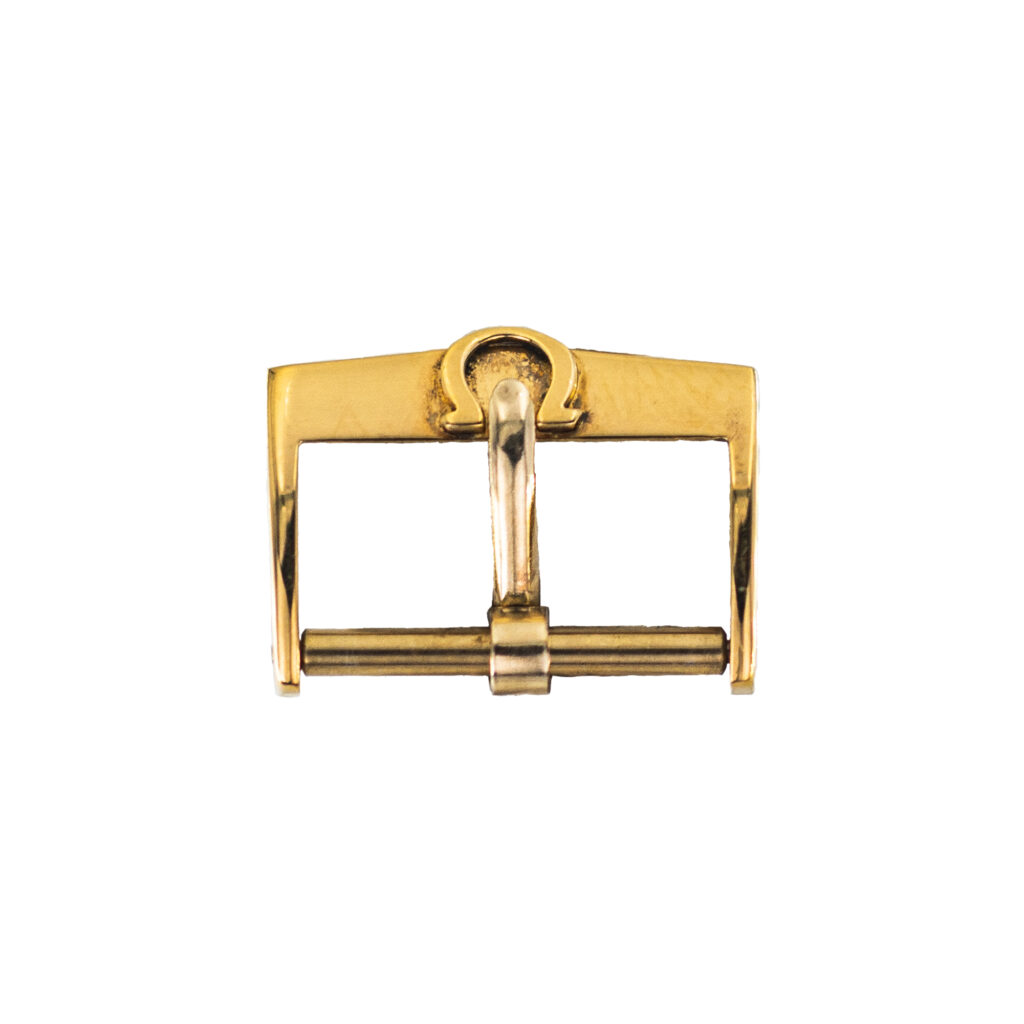 VINTAGE OMEGA BUCKLE, GOLD PLATED, 16 MM | Marcels Watch