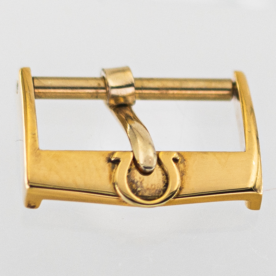 VINTAGE OMEGA BUCKLE, GOLD PLATED, 16 MM | Marcels Watch
