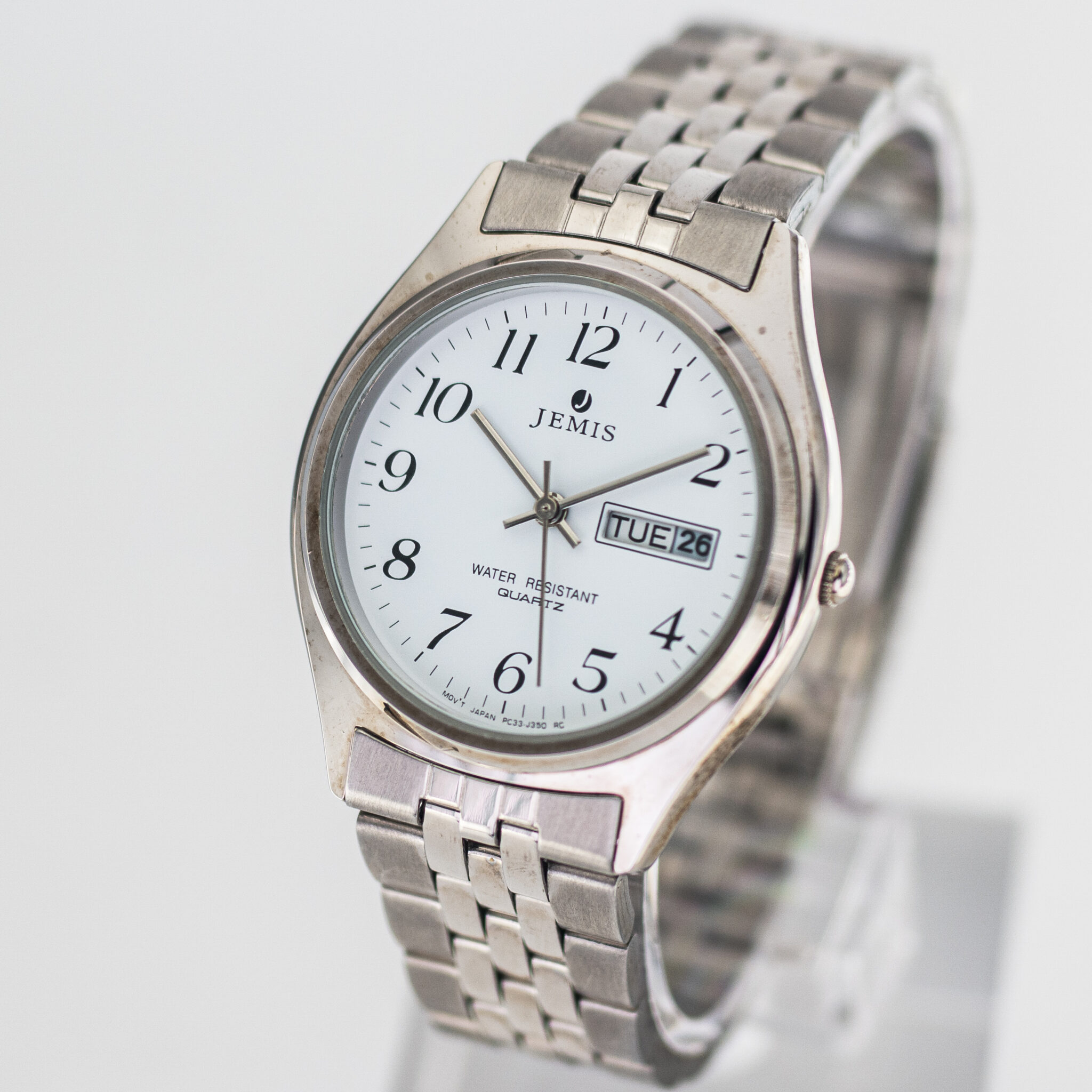 Vintage Jemis Day Date Quartz | Marcels Watch