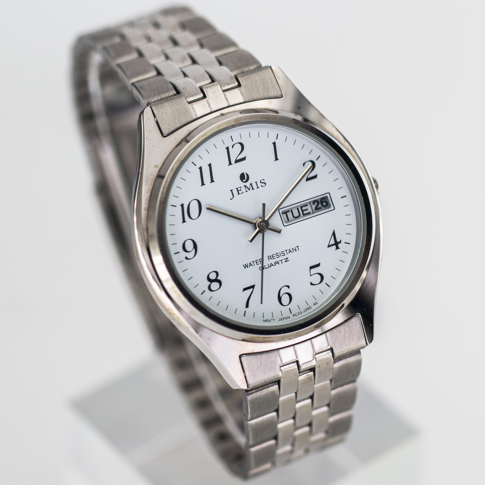 Vintage Jemis Day Date Quartz | Marcels Watch