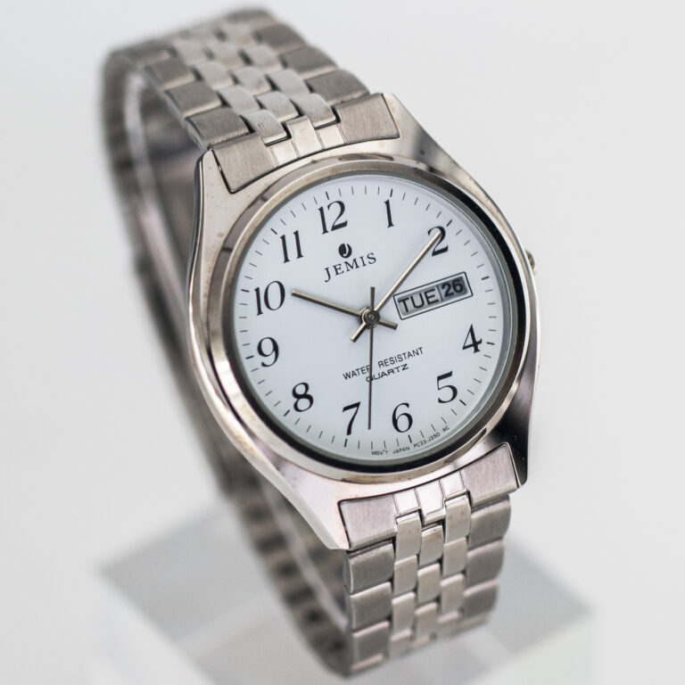 Vintage Jemis Day Date Quartz | Marcels Watch