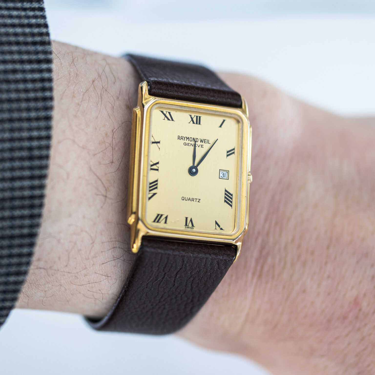 Vintage Raymond Weil 5600 Tank, 1980/90s | Marcels Watch