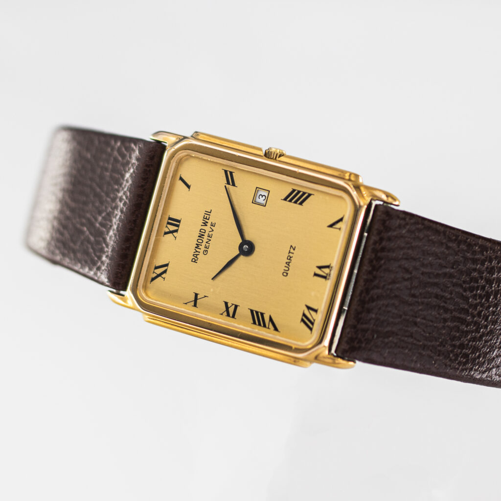 Vintage Raymond Weil 5600 Tank, 1980/90s | Marcels Watch