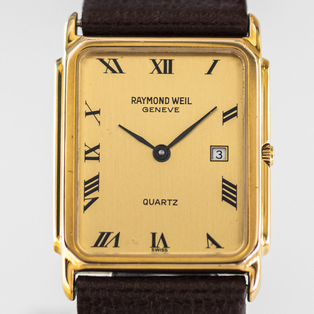 Vintage Raymond Weil 5600 Tank, 1980/90s | Marcels Watch