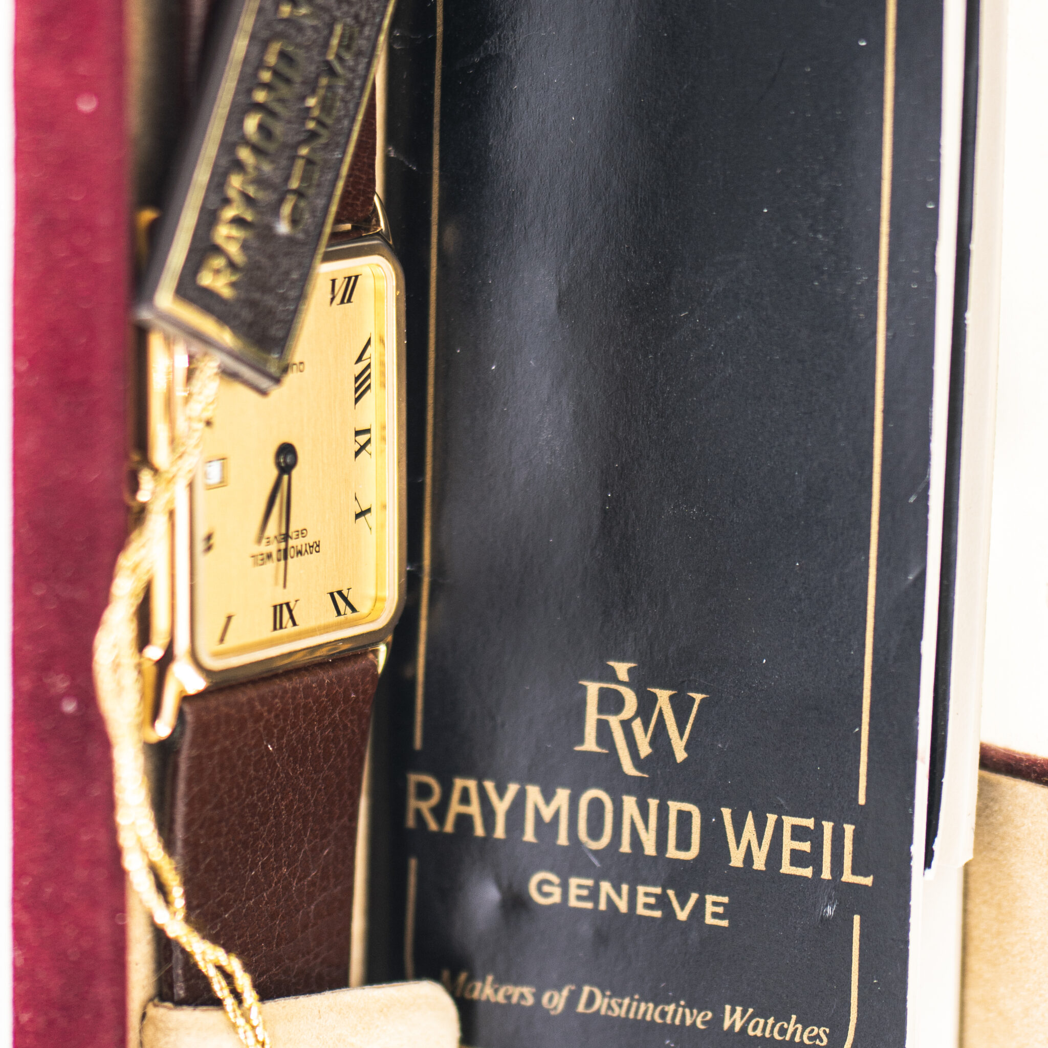 Vintage Raymond Weil 5600 Tank, 1980/90s | Marcels Watch