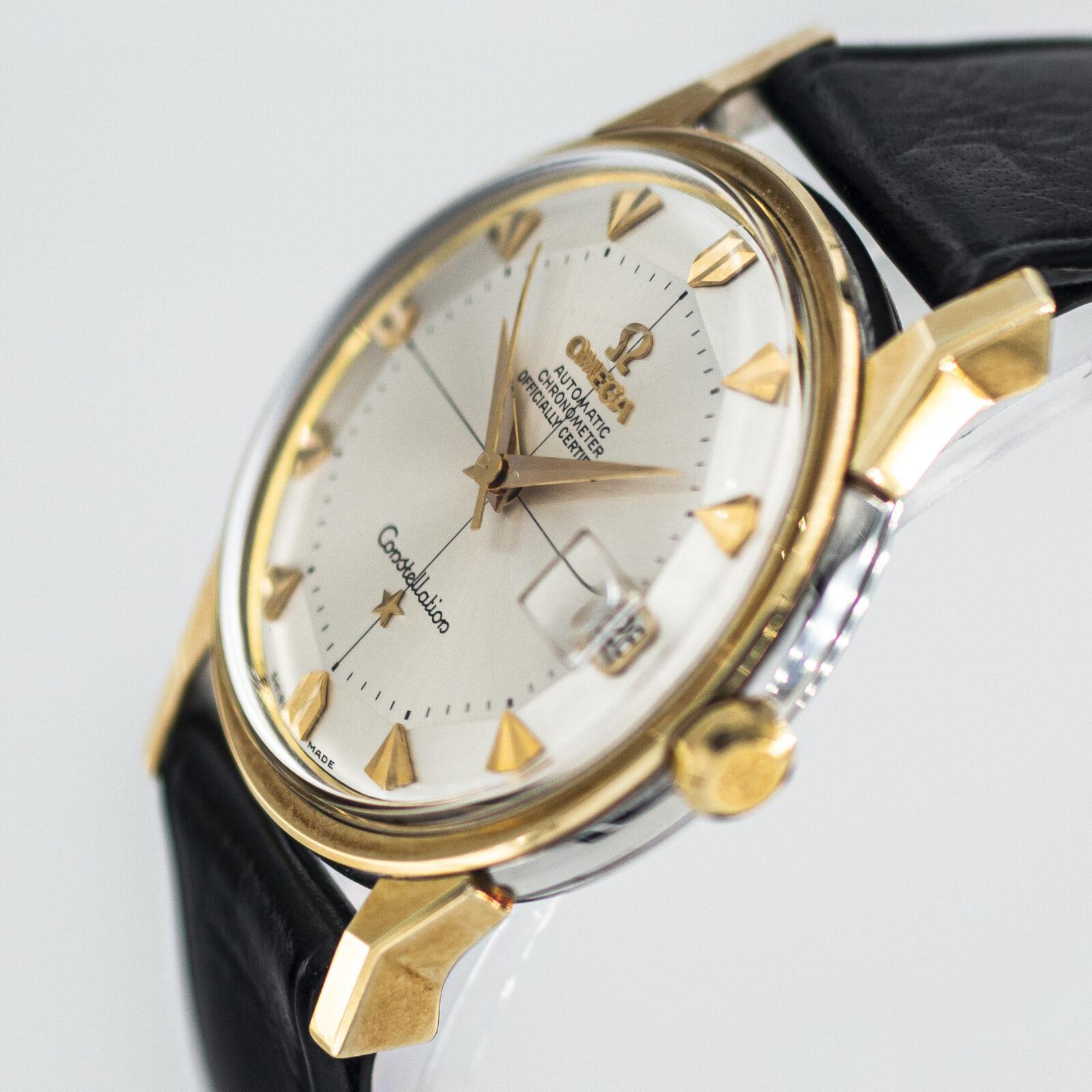 Vintage Omega 168.005 Constellation Pie Pan “Arrow head”, 1962 Full set ...
