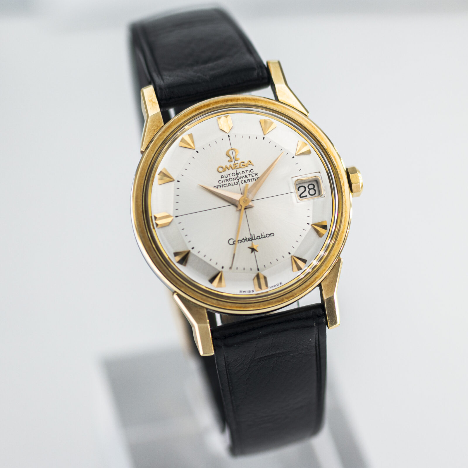 Vintage Omega 168.005 Constellation Pie Pan “Arrow head”, 1962 Full set ...
