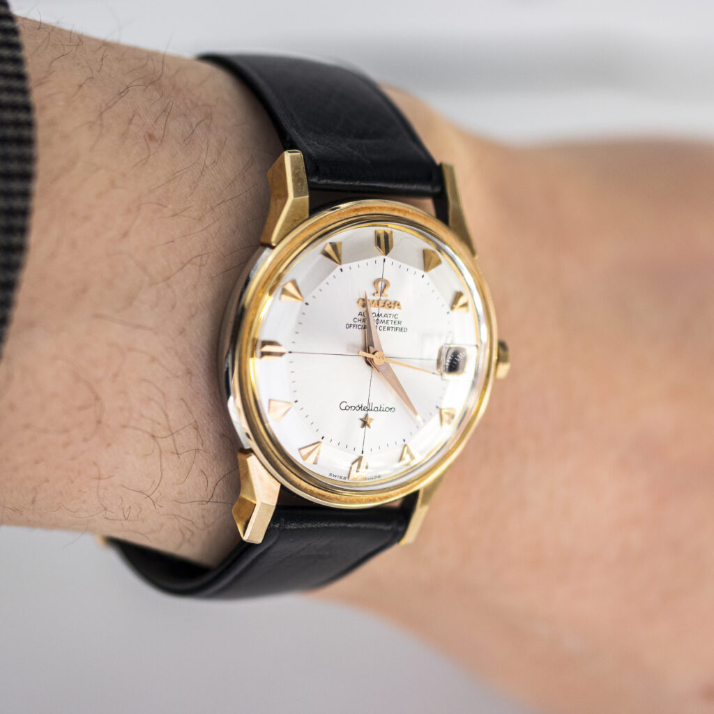 Vintage Omega 168.005 Constellation Pie Pan “Arrow head”, 1962 Full set ...