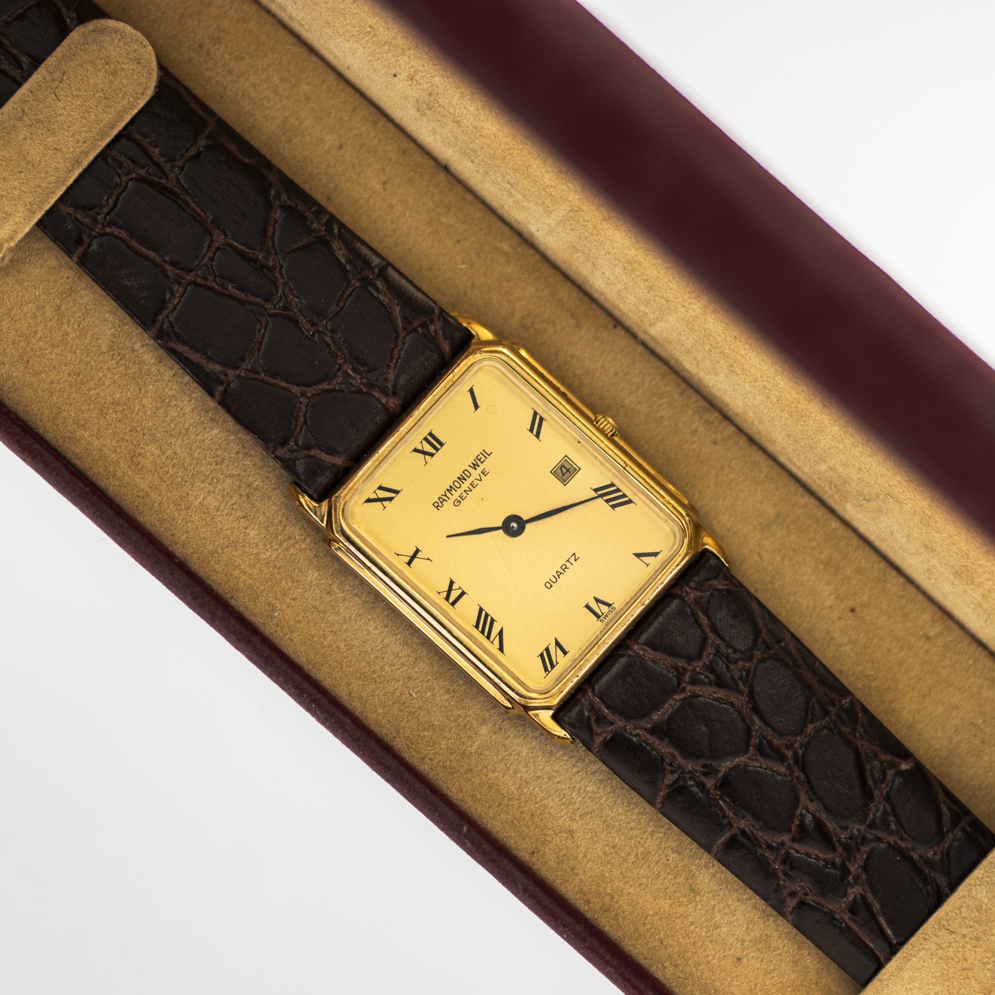 Vintage Raymond Weil 5600 “Tank”, 1980/90s | Marcels Watch