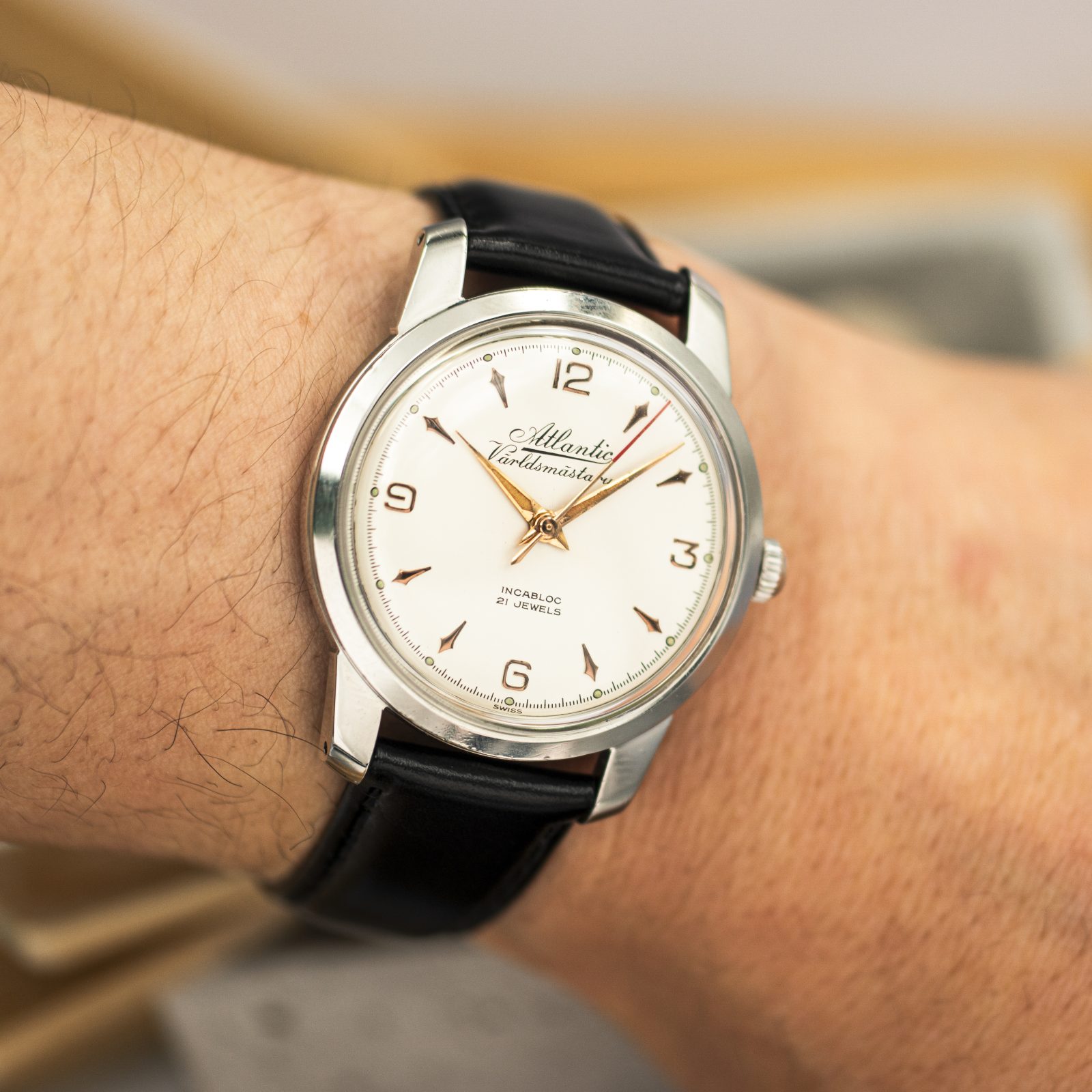 Vintage Atlantic Världsmästarur (worldmaster), 1960/70s | Marcels Watch