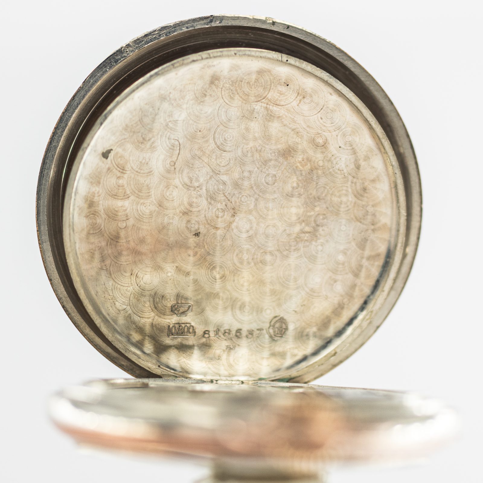 Antique Alpina silver pocket watch, 1930/40s | Marcels Watch