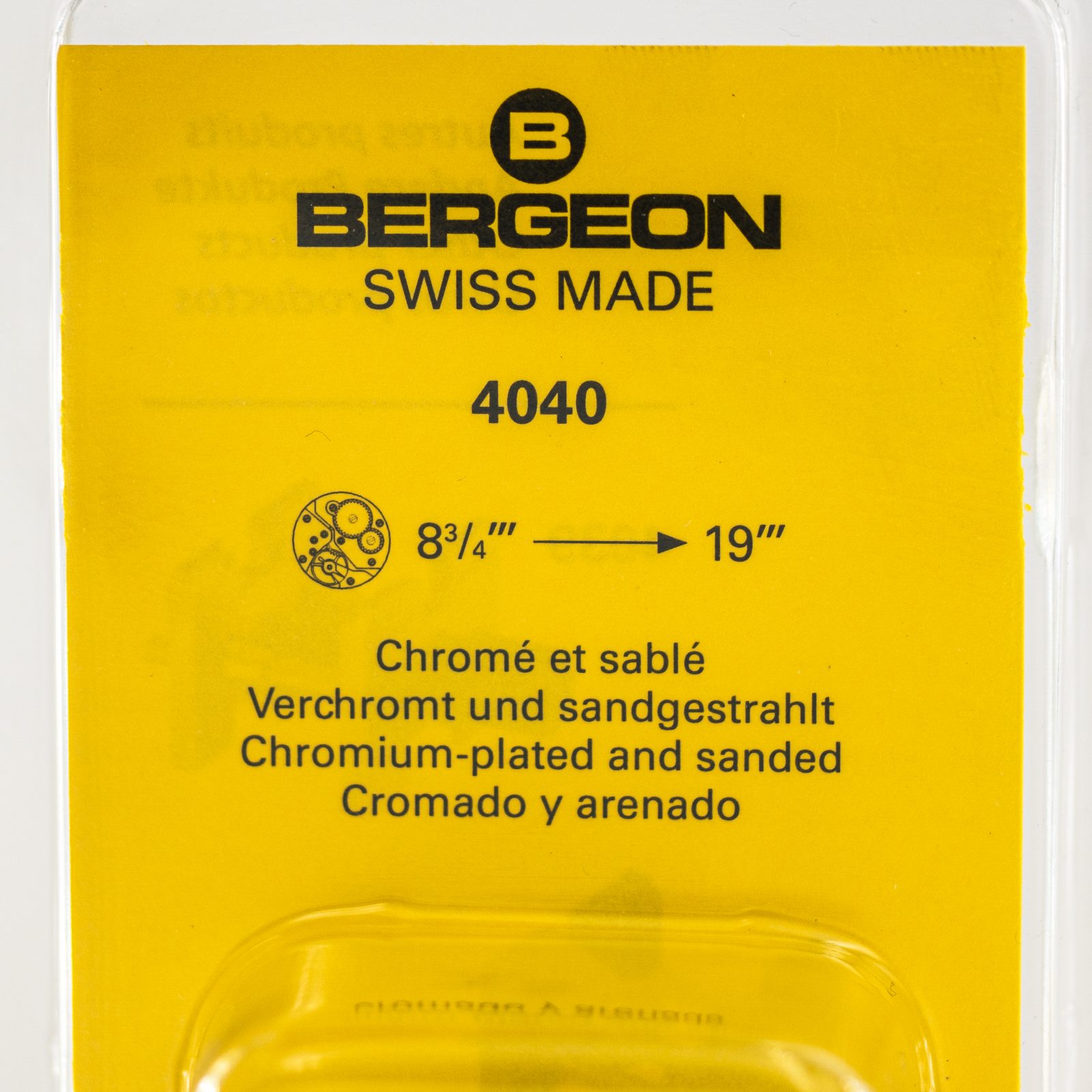Bergeon movement holder, 4040 | Marcels Watch