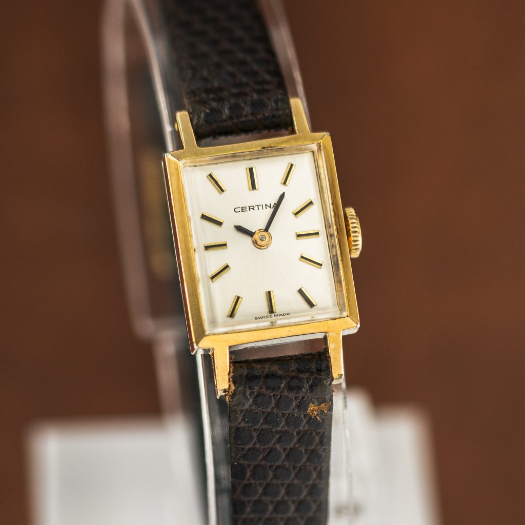 Vintage ladies Certina 0806 451 “Tank”, 1965 | Marcels Watch