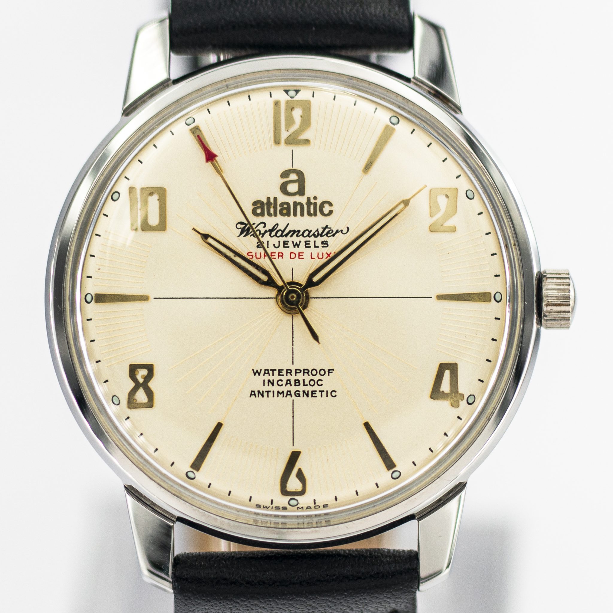 Vintage Atlantic Worldmaster Super De Luxe, Jumbo 39 mm, 1960s ...