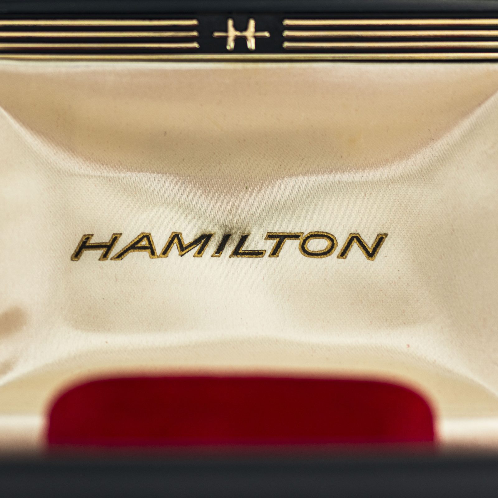 Vintage Hamilton watch box for wristwatch, 1960/70s | Marcels Watch