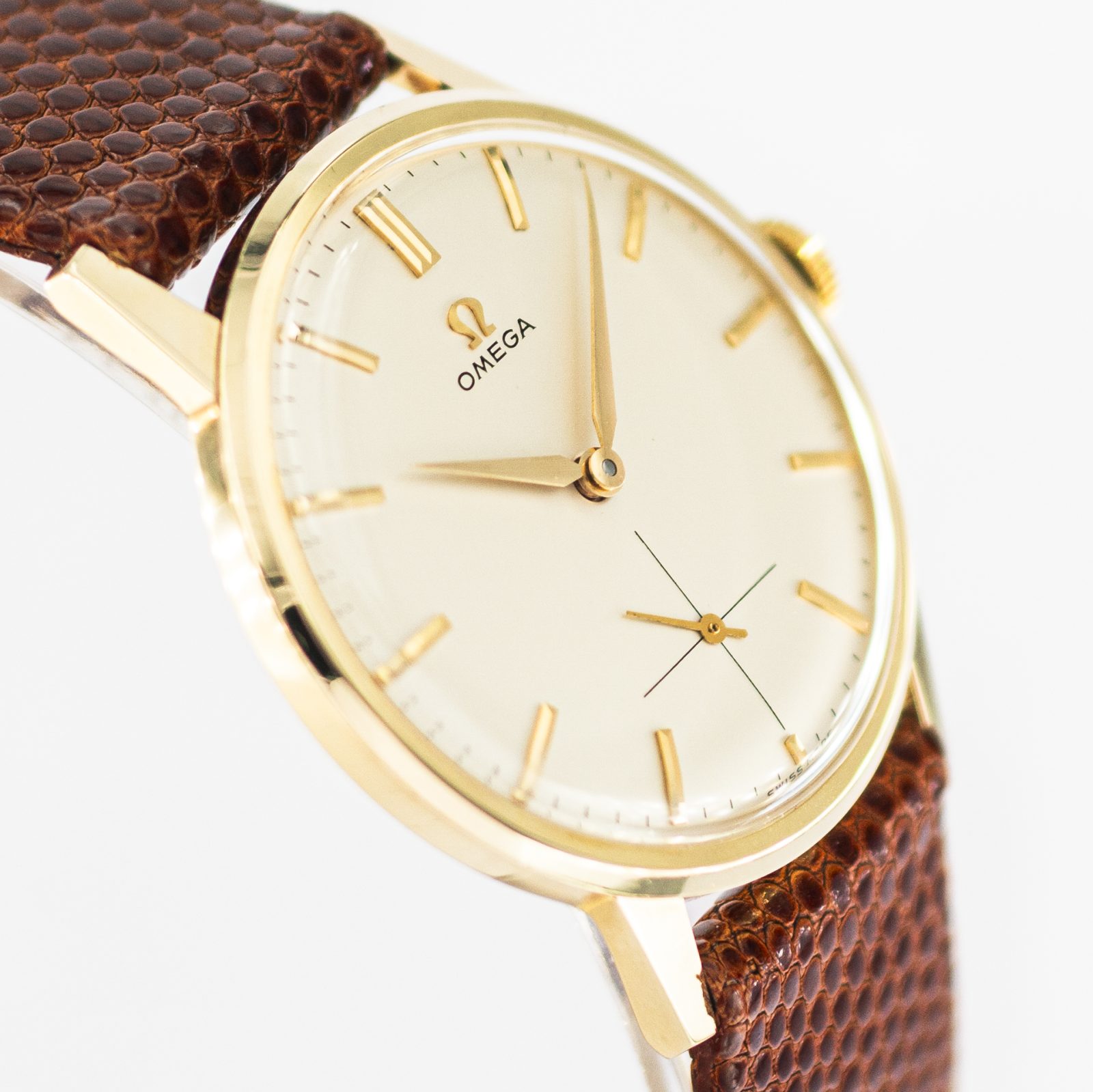 Vintage Omega 121.010, 14CT gold watch, 1962 | Marcels Watch