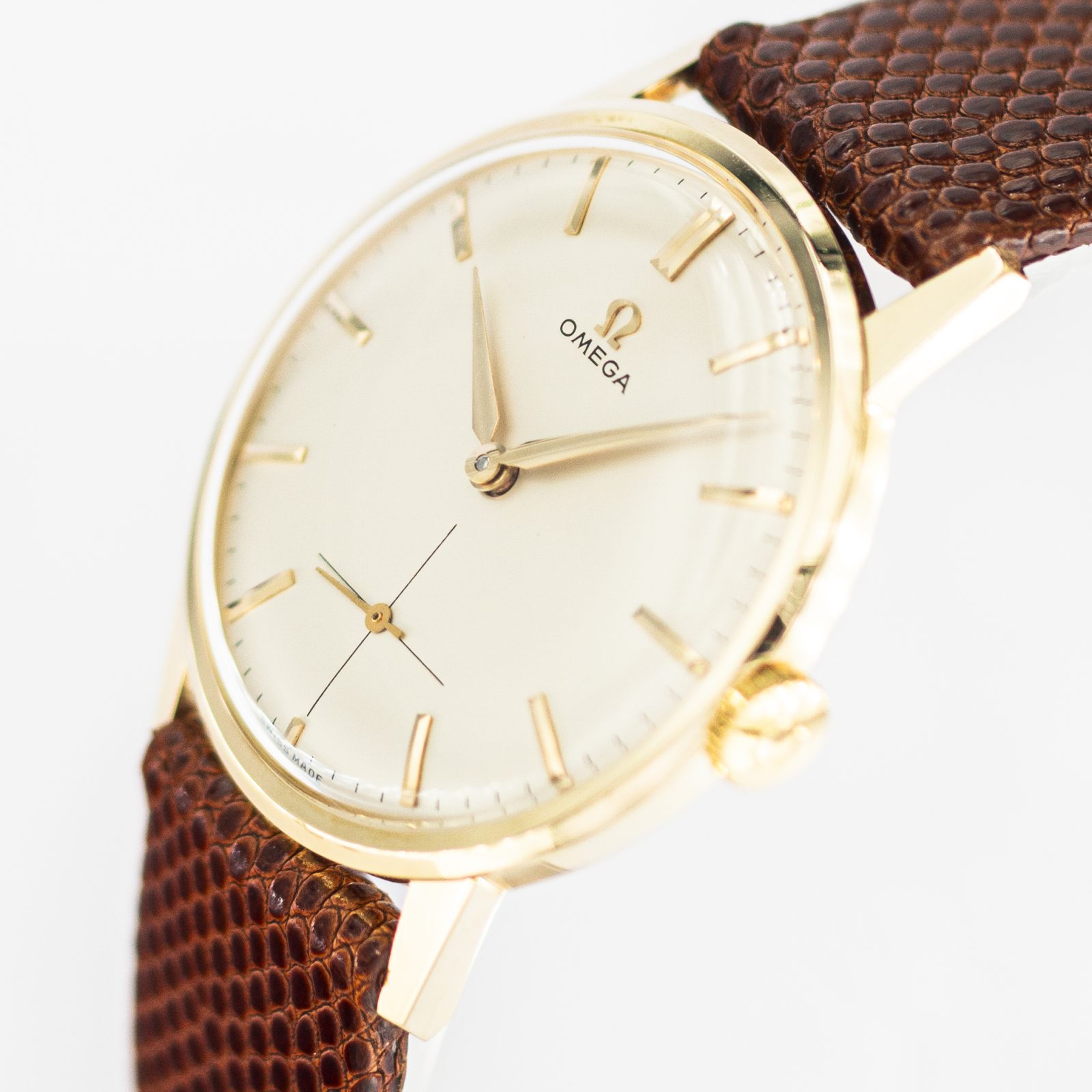 Vintage Omega 121.010, 14CT gold watch, 1962 | Marcels Watch