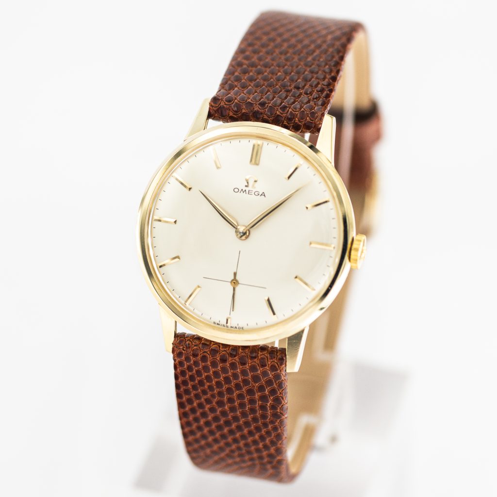 Vintage Omega 121.010, 14CT gold watch, 1962 | Marcels Watch