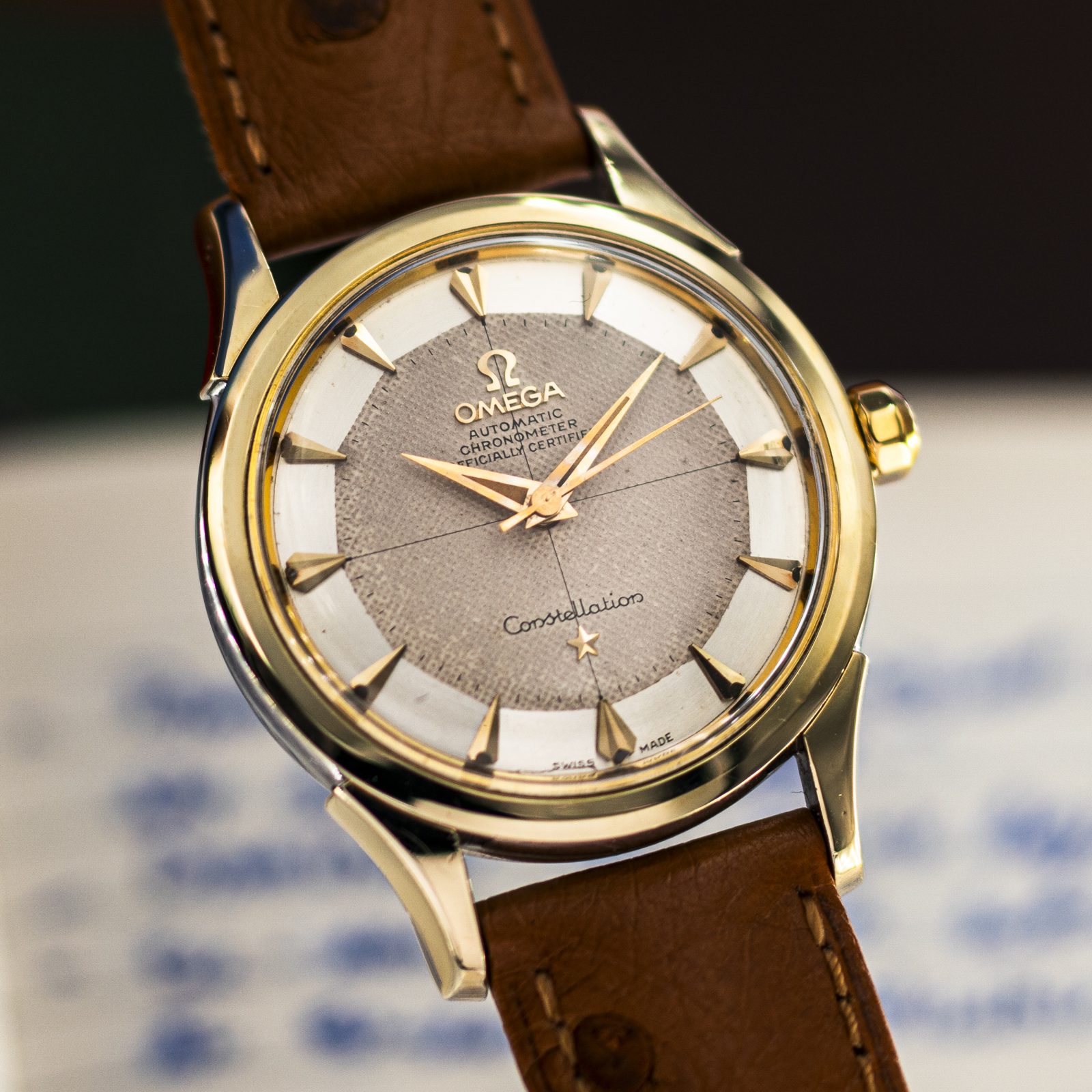 Vintage Omega 2852 Constellation Pie Pan “shark tooth”, 1958 | Marcels ...