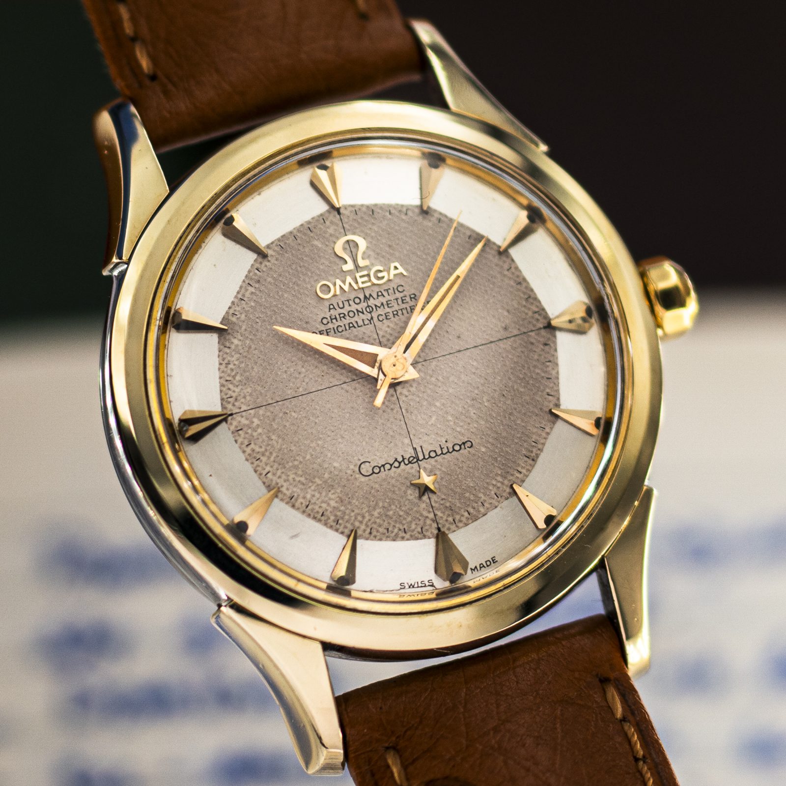Vintage Omega 2852 Constellation Pie Pan “shark tooth”, 1958 | Marcels ...