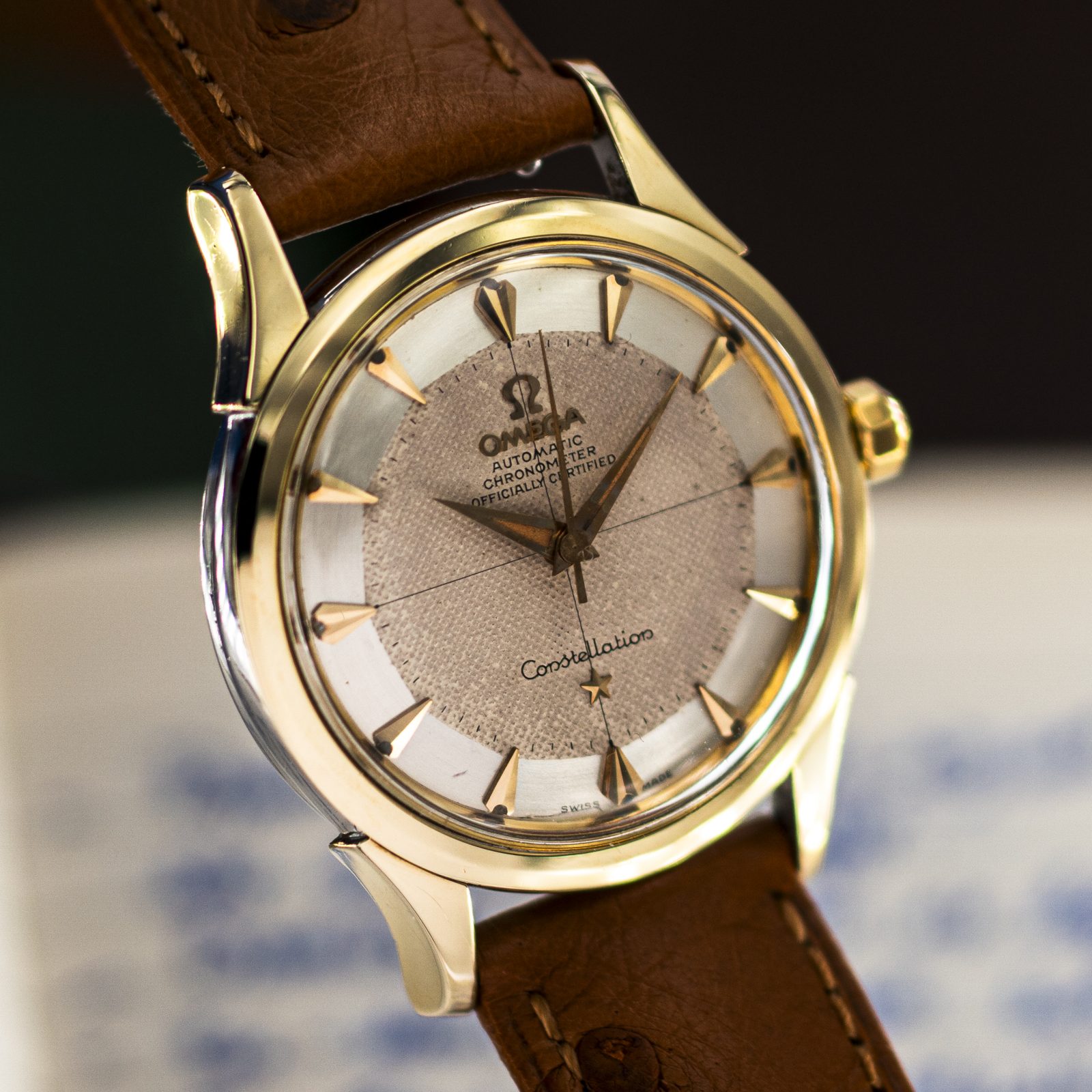 Vintage Omega 2852 Constellation Pie Pan “shark tooth”, 1958 | Marcels ...