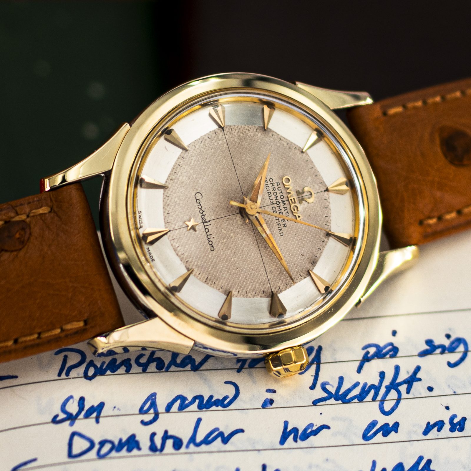 Vintage Omega 2852 Constellation Pie Pan “shark tooth”, 1958 | Marcels ...