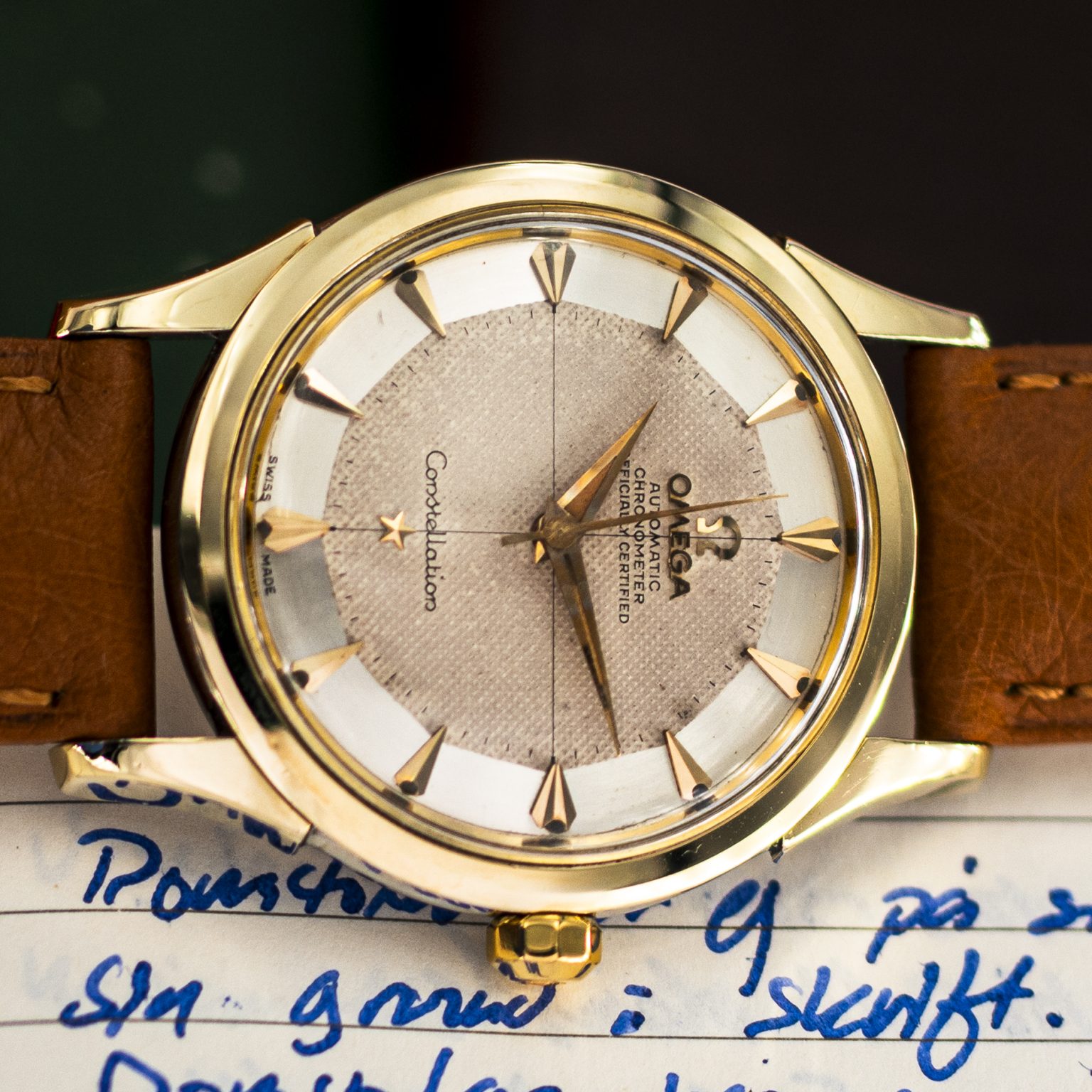 Vintage Omega 2852 Constellation Pie Pan “shark tooth”, 1958 | Marcels ...