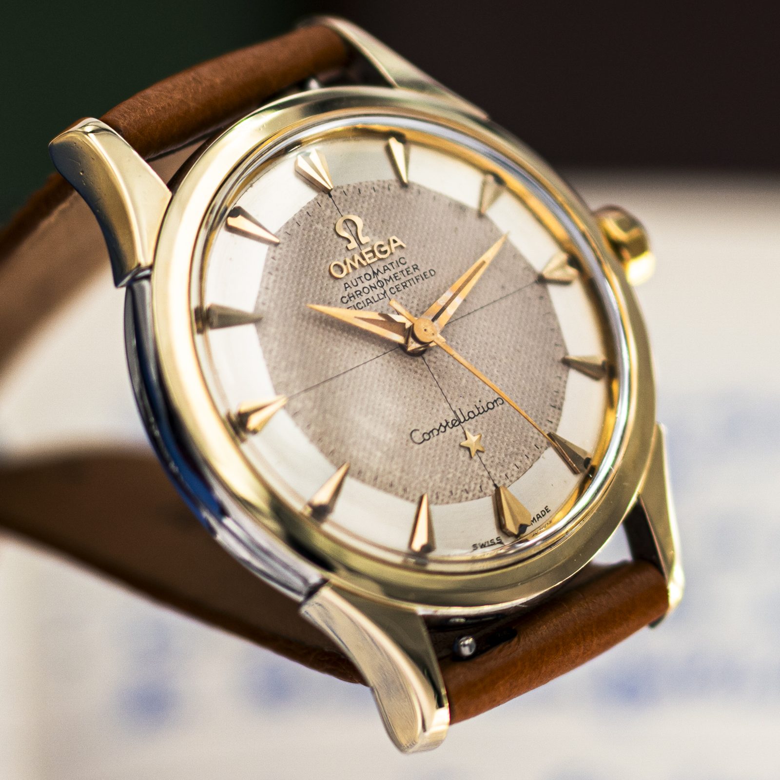 Vintage Omega 2852 Constellation Pie Pan “shark tooth”, 1958 | Marcels ...