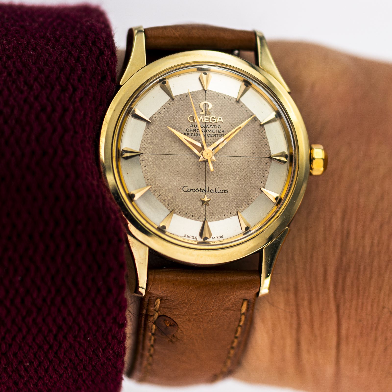 Vintage Omega 2852 Constellation Pie Pan “shark tooth”, 1958 | Marcels ...
