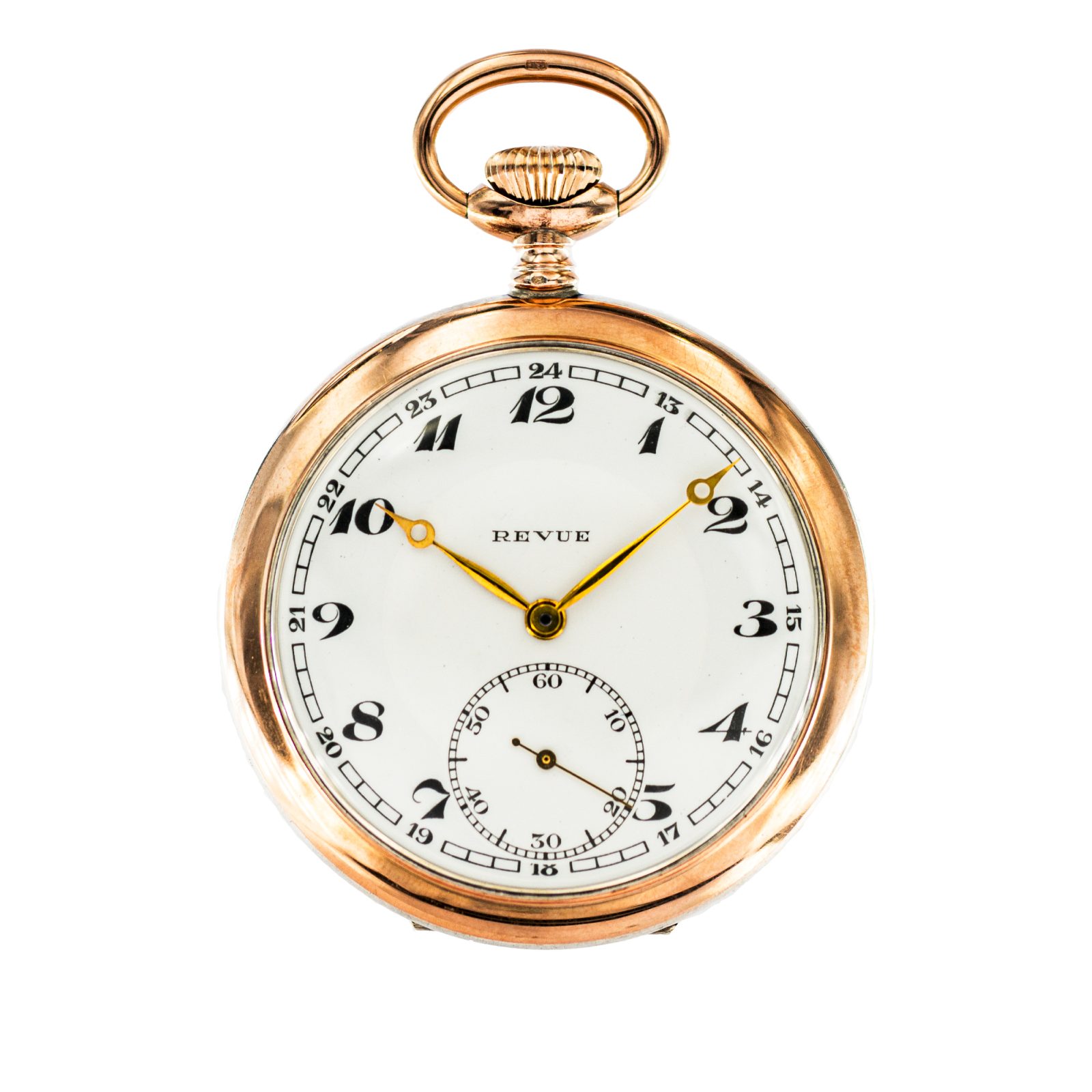 Antique silver pocketwatch Revue, after 1910 | Marcels Watch