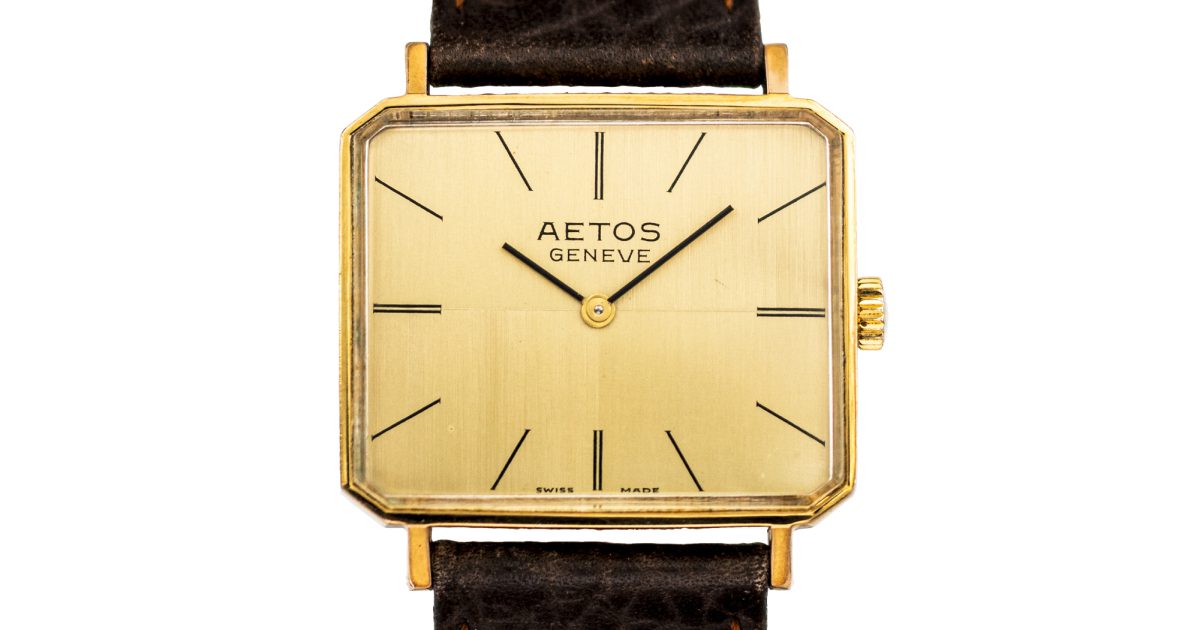Vintage Aetos 24470, 1970s, 30 x 35 mm | Marcels Watch