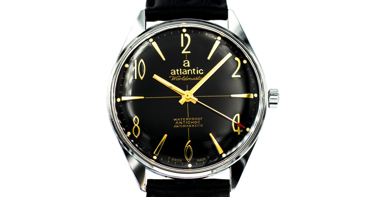 Vintage Atlantic 61660 Worldmaster, 1960s, 37 mm | Marcels Watch