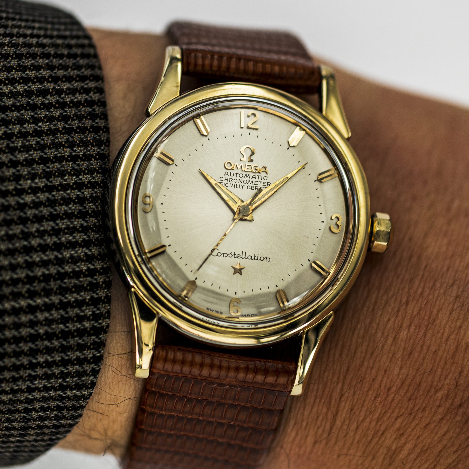 Vintage Omega 14381 Constellation Pie Pan (restored dial), 1963, 34 mm ...